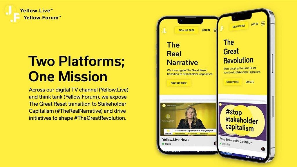 Yellow.Forum & Yellow.Live Crowdfunding - Live - Yellow.Forum